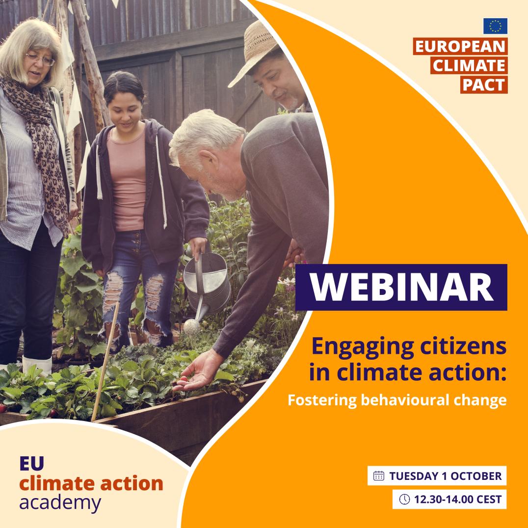 EU Climate Action Academy webinar - Engaging citizens in climate action ...