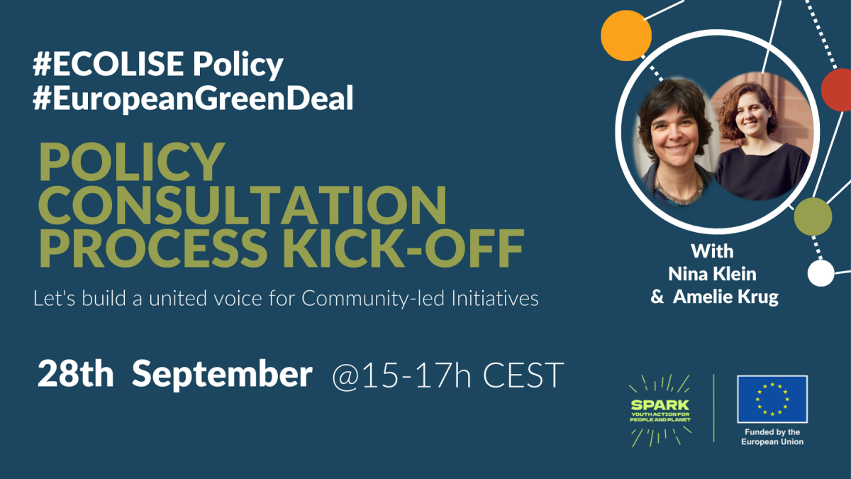 Satellite event: Policy Consultation Process Kick-Off. Let’s build a ...